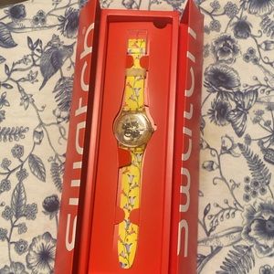 Swatch | Accessories | Custom Designed 4mm Swatch Watch Brand New Never ...
